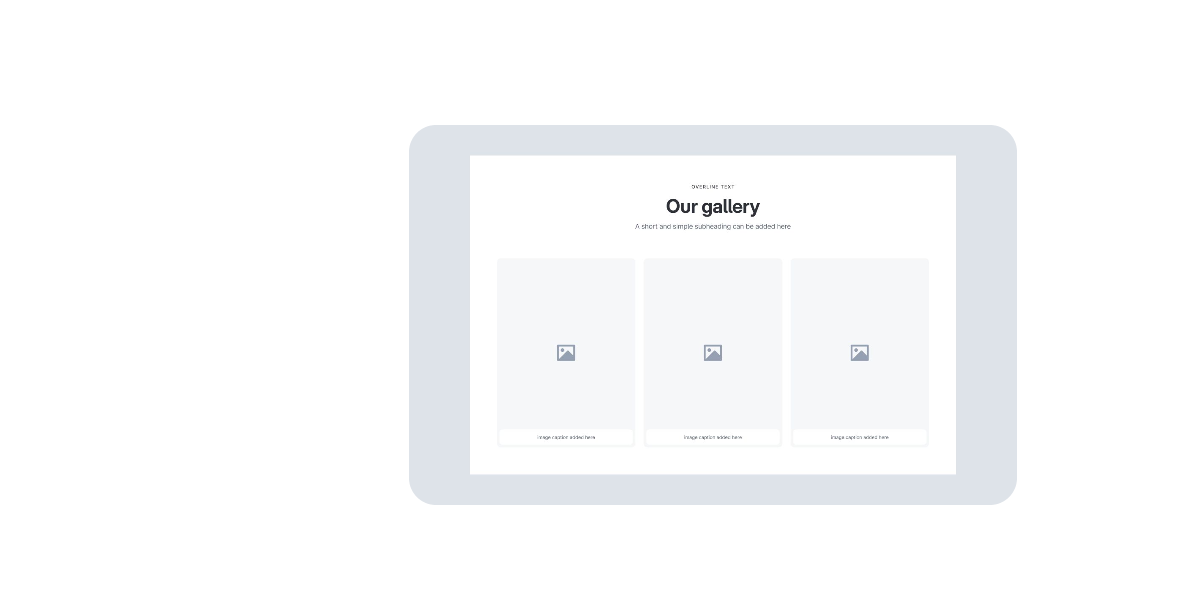 Chalk Gallery 03 Component for Webflow, Figma & Framer | Flowbase