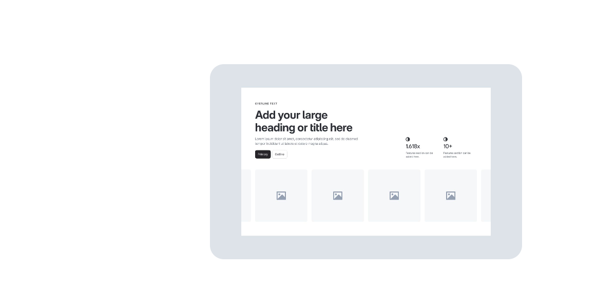 Chalk Header 30 Component for Webflow, Figma & Framer | Flowbase