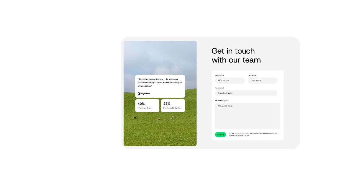 Cycle Contact 03 Component for Webflow, Figma & Framer | Flowbase