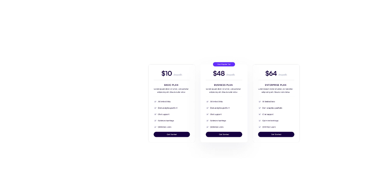 FlowUI Pricing 02 Component for Webflow, Figma & Framer | Flowbase