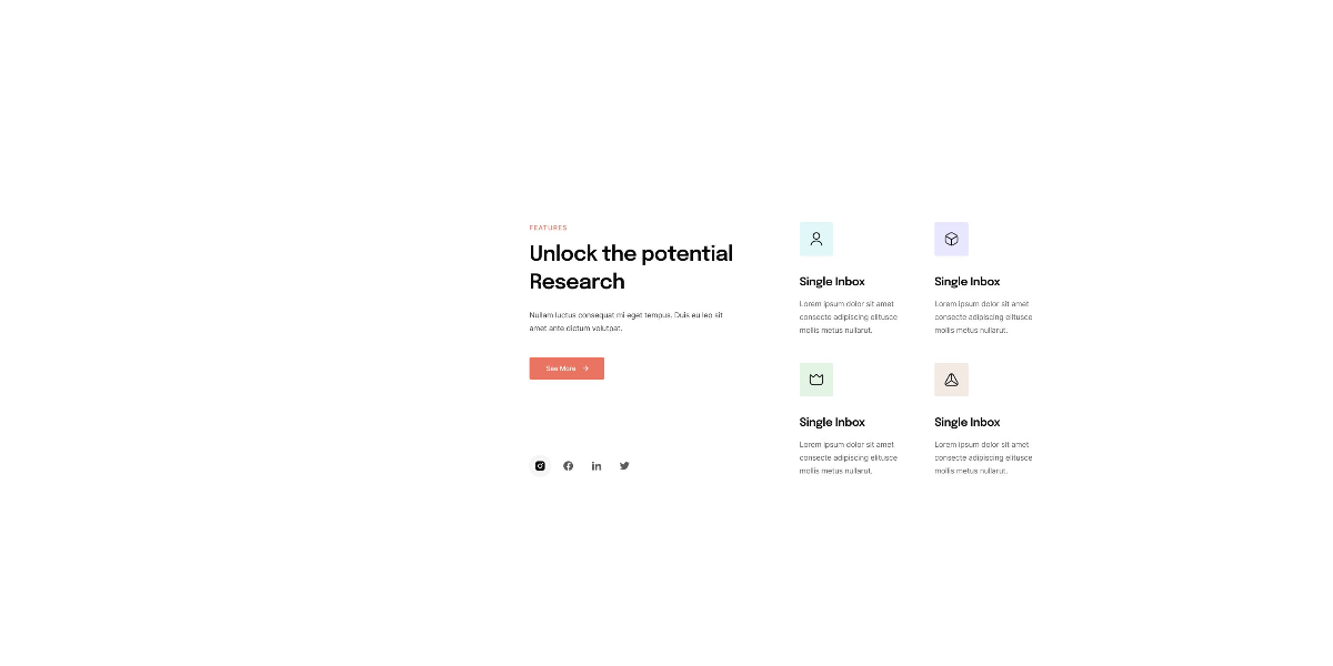 Matter Feature 03 Component for Webflow, Figma & Framer | Flowbase