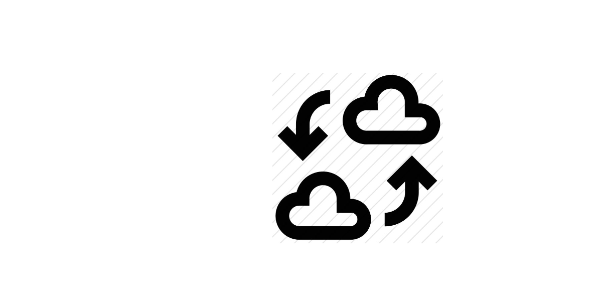 Cloud Arrows Icon by Atlas | Flowbase
