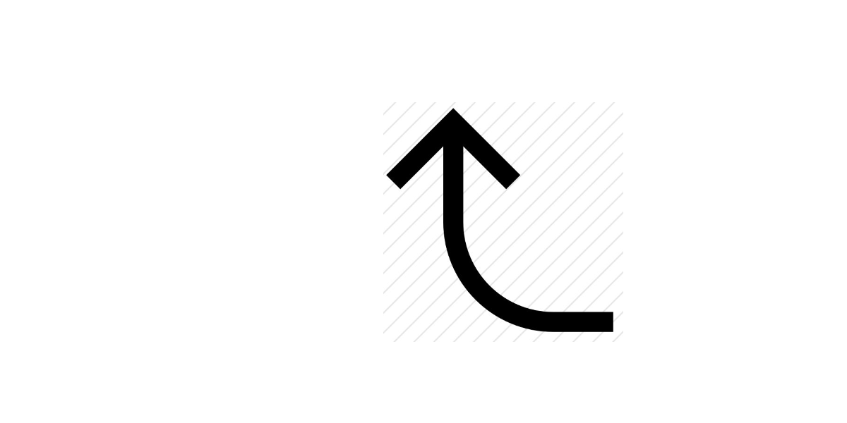 Curve Arrow Up Icon by Atlas | Flowbase