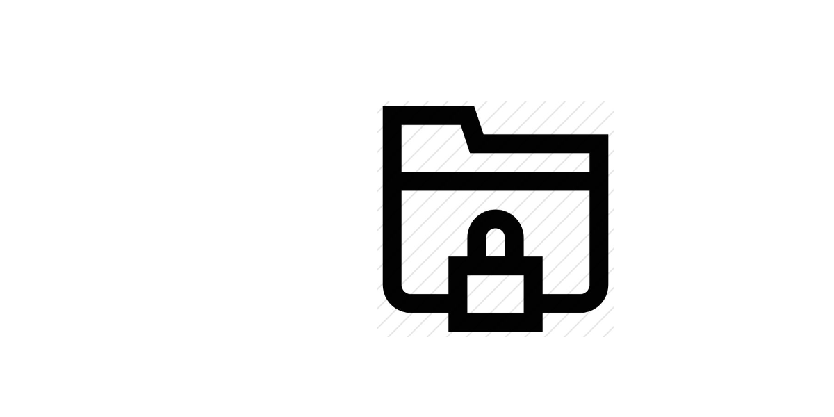 Folder Padlock Icon by Atlas | Flowbase