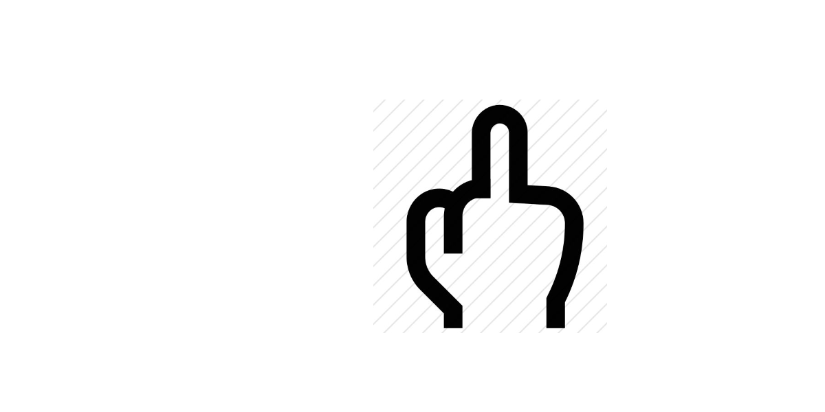 Middle Finger Icon by Atlas | Flowbase