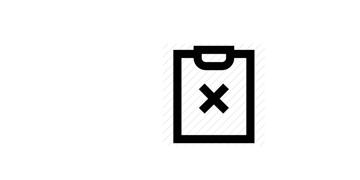 Xmark Clipboard Icon by Atlas | Flowbase