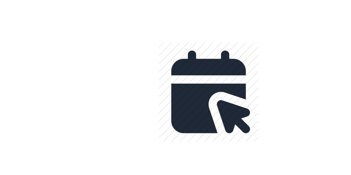 Calendar Cursor Solid Icon by Majesticon | Flowbase
