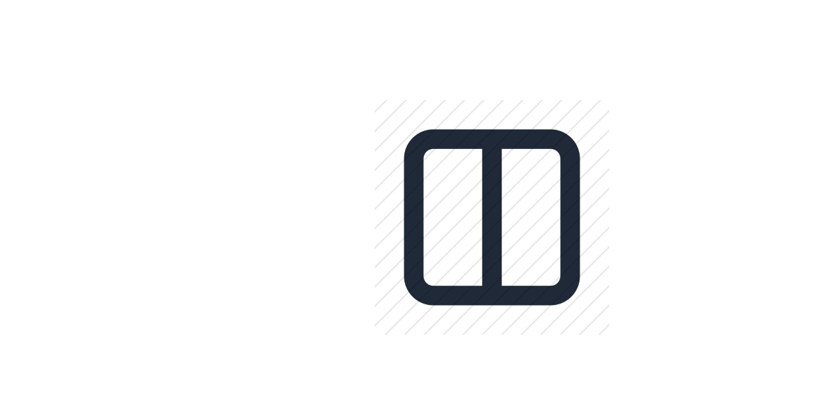 Layout Columns Line Icon by Majesticon | Flowbase