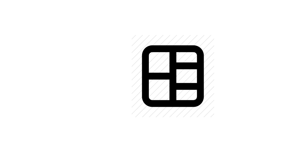 Layout Board Split Line Icon by Tabler | Flowbase