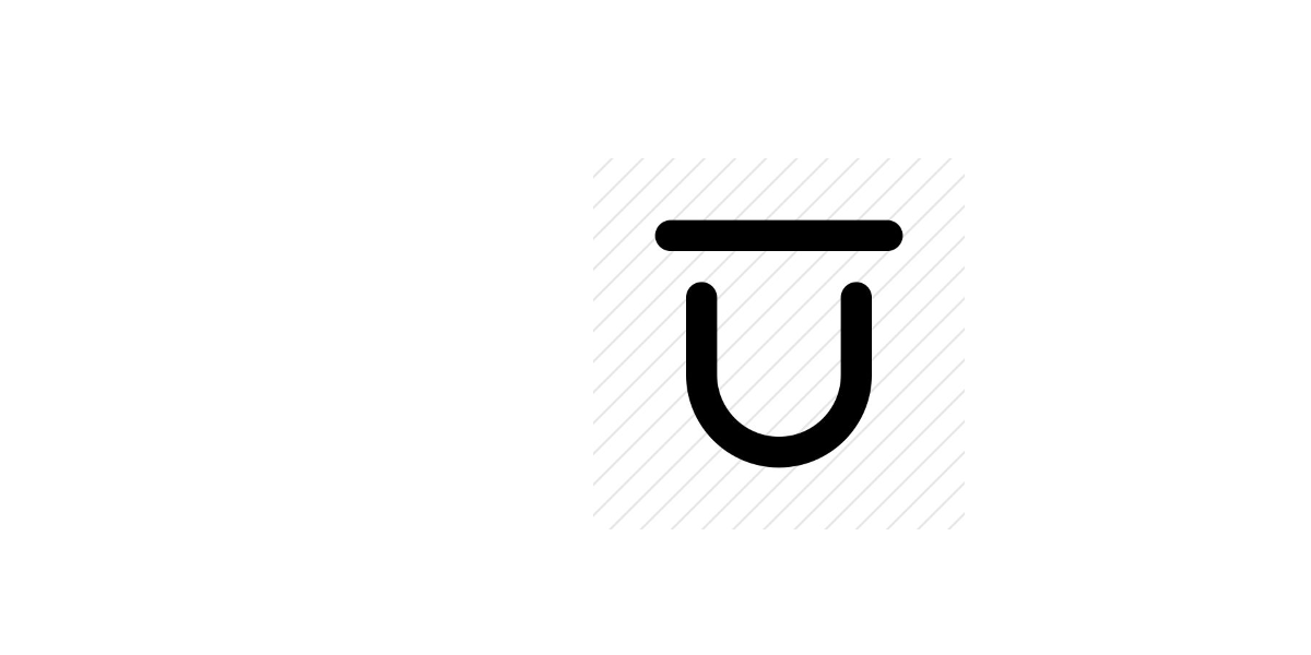 Overline Line Icon by Tabler | Flowbase